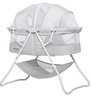 10 Best Cradles Bassinets Reviews with Portable Rocking White Design