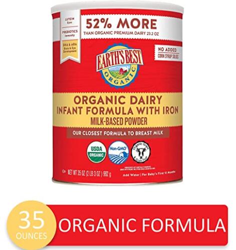 Top 10 Best Organic Non GMO Formula Reviews For Better Supplement